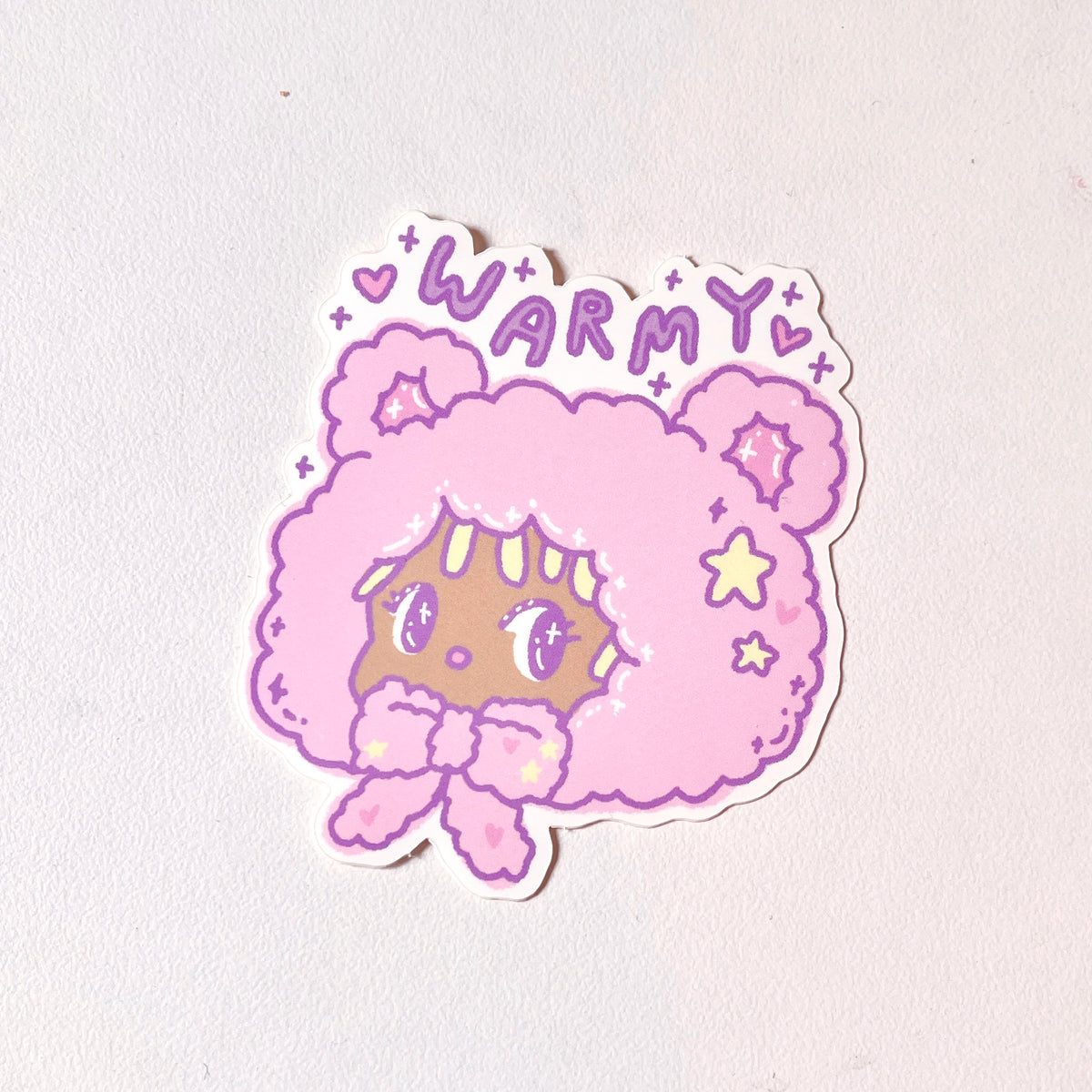 Warmy Girl Bear Sticker – Ugly Plants