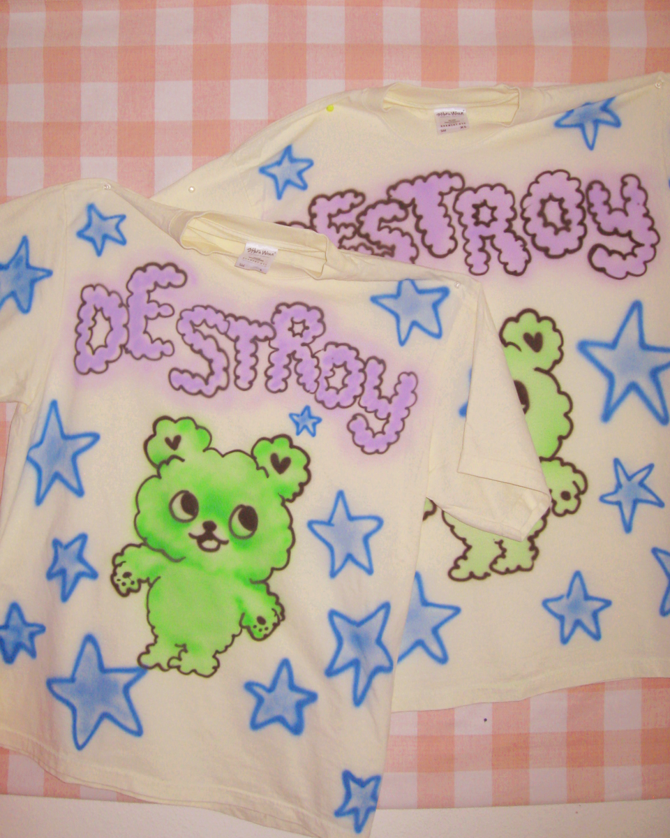 DESTROY Airbrush Shirt – Ugly Plants